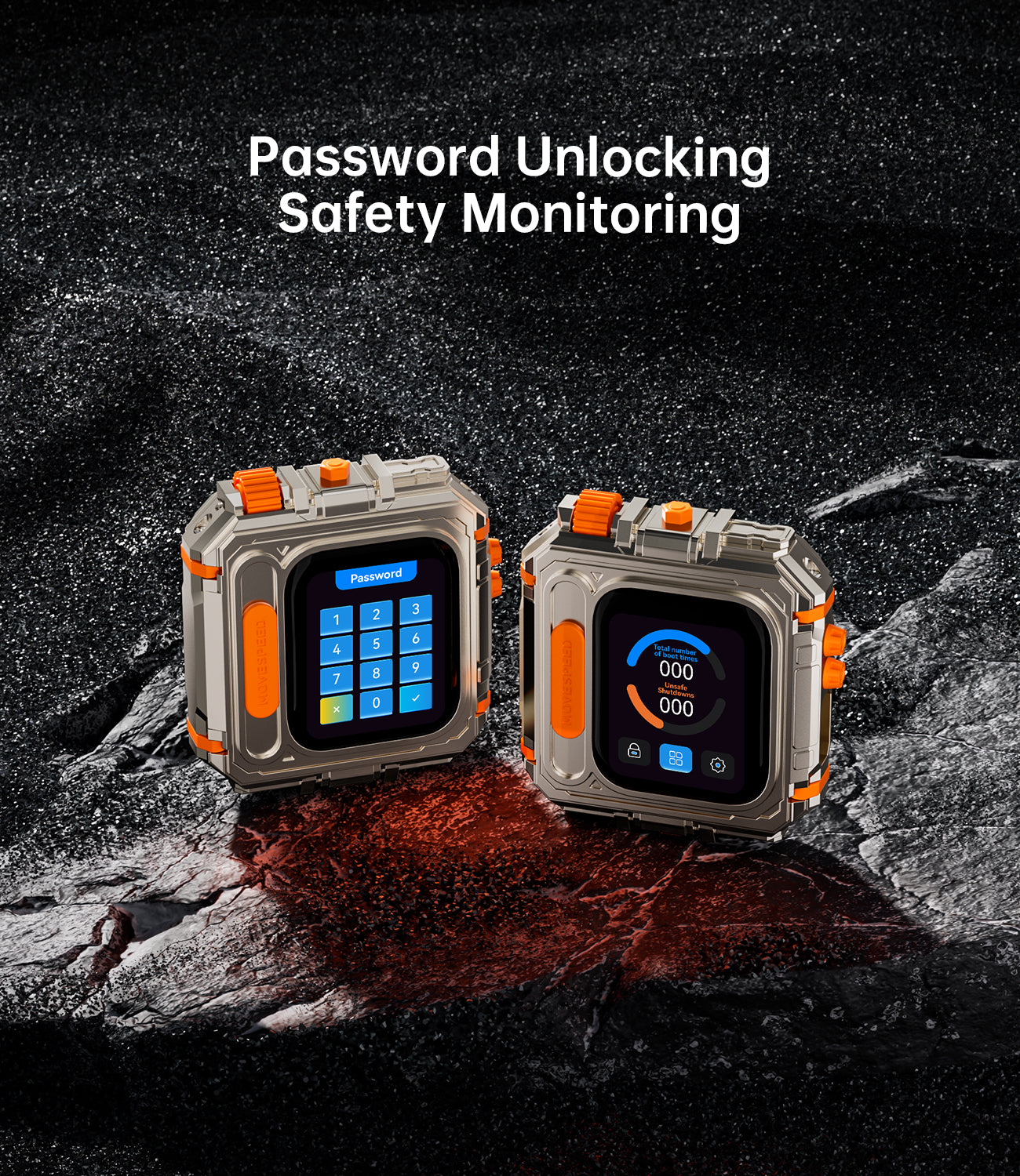 MOVESPEED GD10 Encrypted Portable SSD with Touchscreen