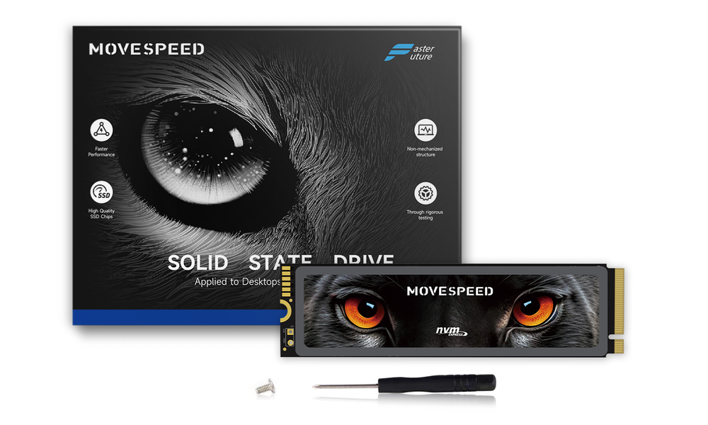 MOVE SPEED Panther 7450MB/s PCIe 4.0 NVMe M.2 SSD