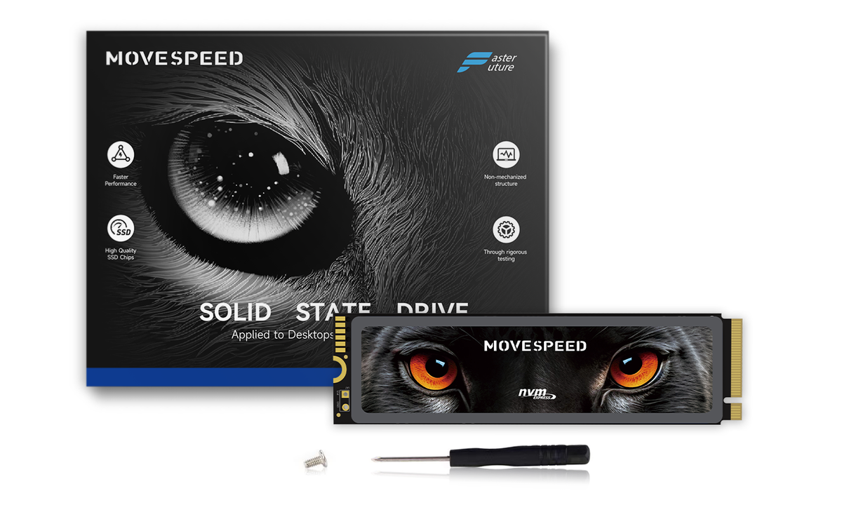 MOVE SPEED Panther 7450MB/s PCIe 4.0 NVMe M.2 SSD