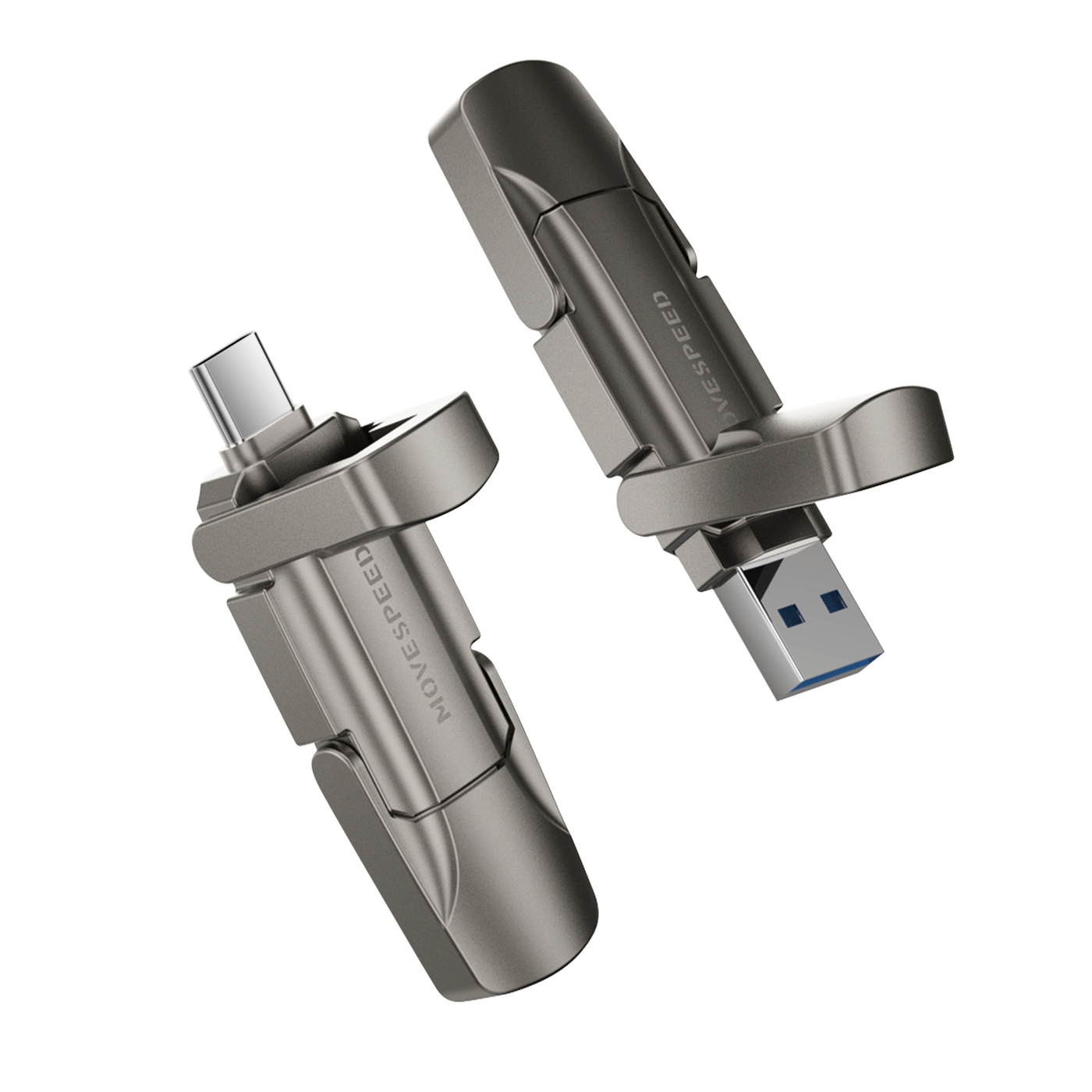 MOVE SPEED 1000MB/s USB 3.2/Type C Solid State Flash Drive
